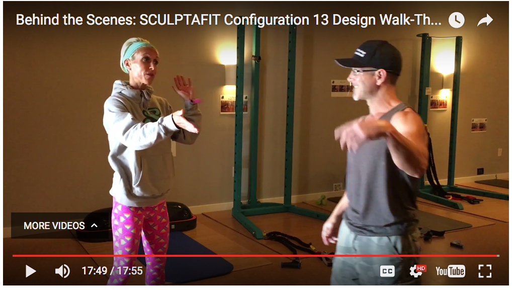 Behind the Scenes at SCULPTAFIT Configuration 13 Pre Walk Through ...